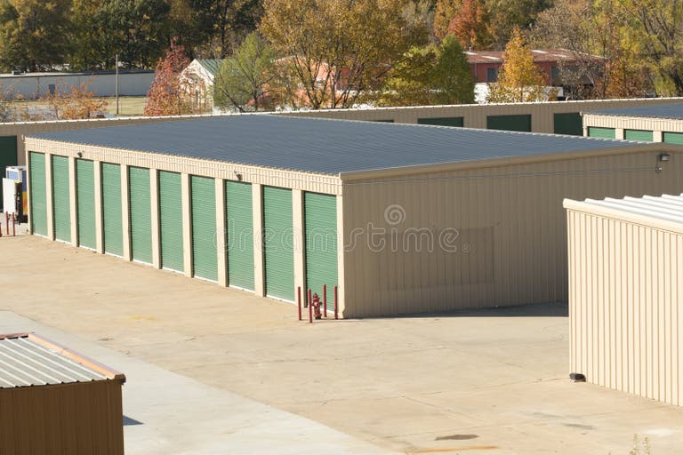 Self Storage stock image. Image of unit, building, blue - 35314391