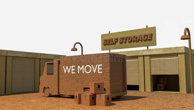 Self Storage Space Stock Illustrations – 326 Self Storage Space Stock ...