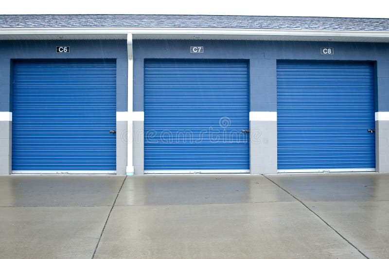 Self storage units stock image. Image of garage, locked - 51004715