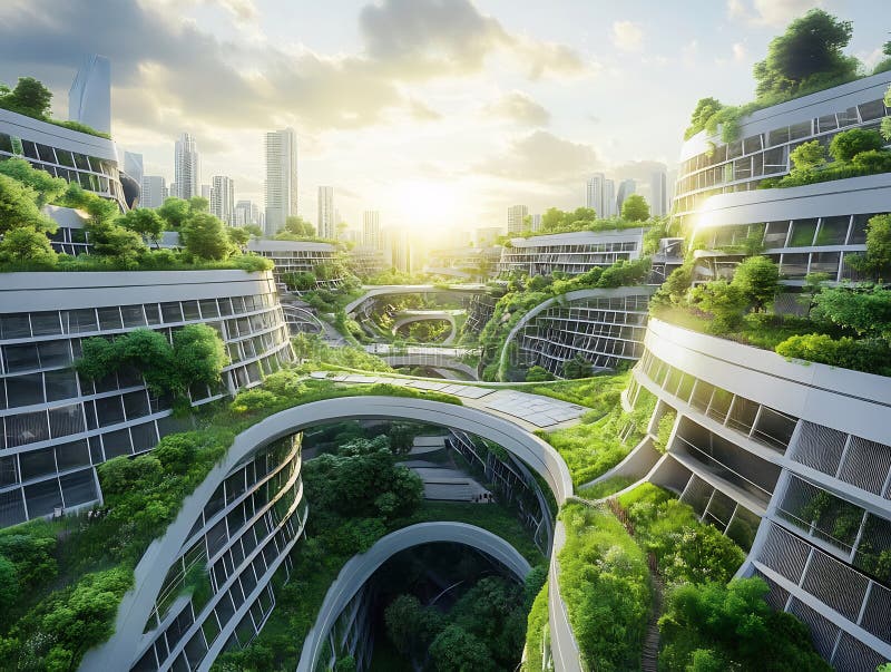 Self Sufficient Urban Center, Closed Loop System, Sustainable Resource ...