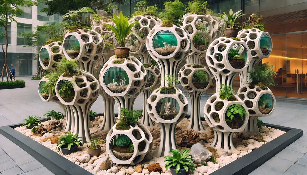 Self-sustaining Planters Creating Microclimates for Rare and Exotic ...