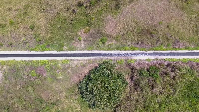Poor Condition of the Road Surface with Tramway Rails. Stock Footage ...
