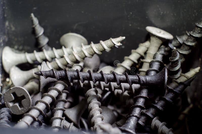 A self-tapping stock photo. Image of macro, construction - 140806176