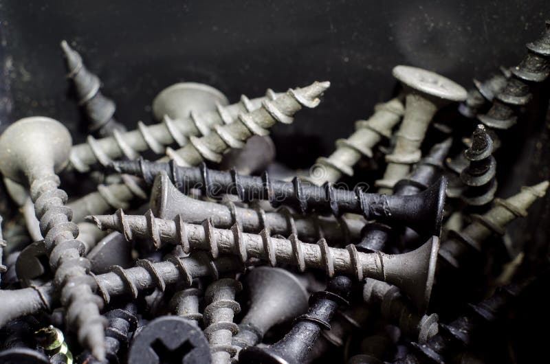 A self-tapping stock image. Image of group, shiny, mechanical - 140806189