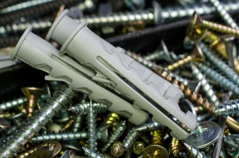 A self-tapping stock photo. Image of industrial, grey - 140806332