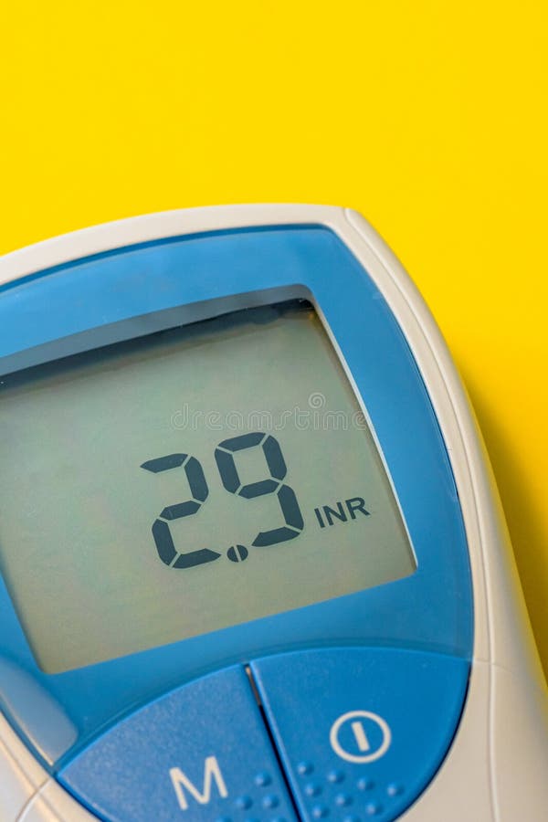 Self-test Equipment for INR Value Stock Photo - Image of self, value ...