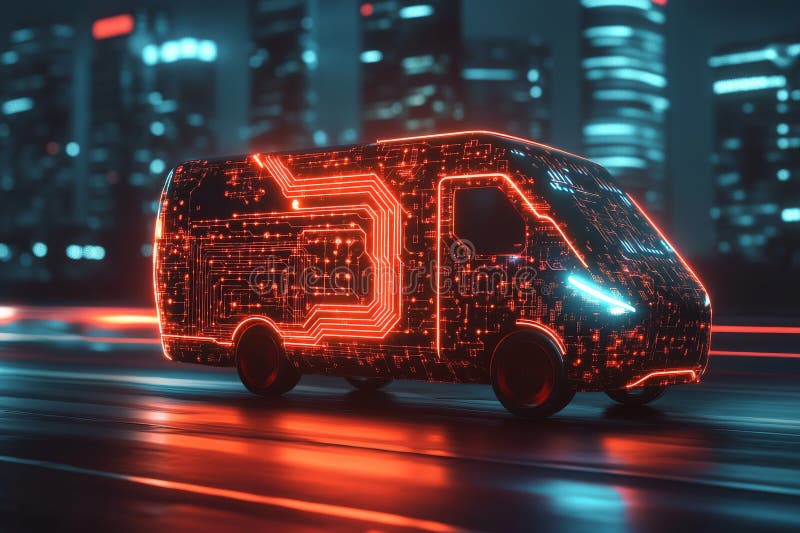 The SelfDriving Delivery Van a Glimpse into the Future of Urban Package ...