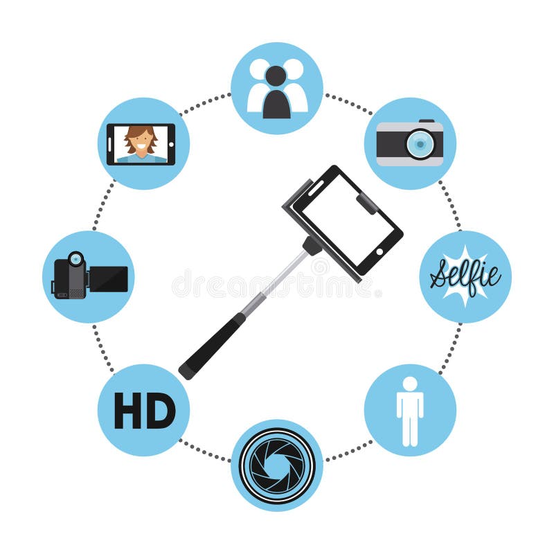 Stick Figure Video Camera Stock Illustrations – 89 Stick Figure Video ...