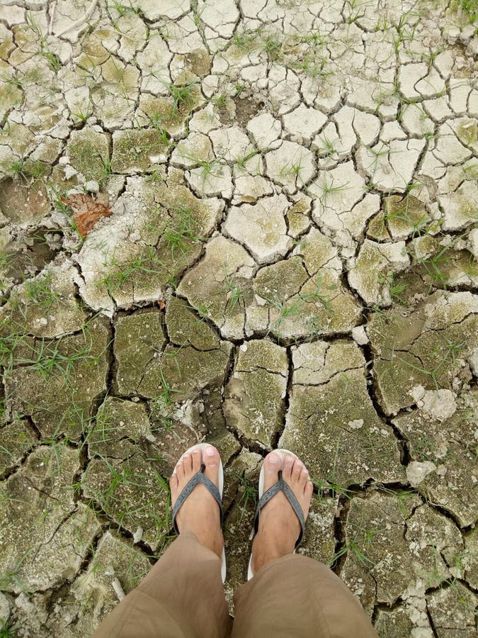 People Feet Ground Cracked Soil Stock Photos - Free & Royalty-Free ...