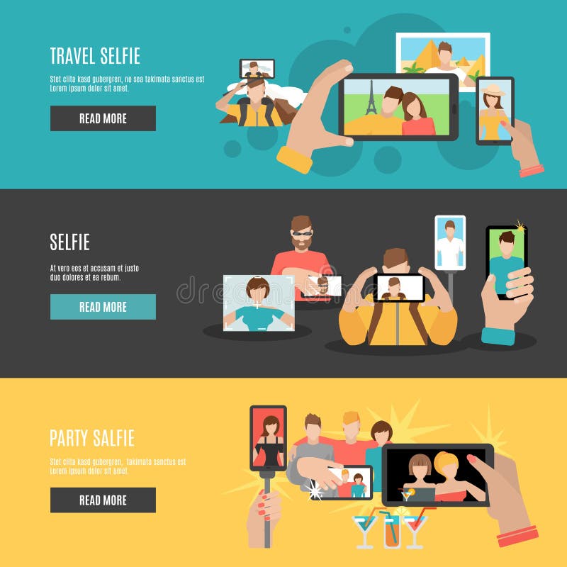 Interactive Horizontal Banners Website Stock Illustrations – 107 ...