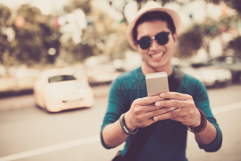 Selfie mania stock image. Image of modern, holding, posing - 66400269