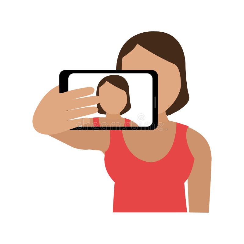 Selfie Photographic Concept Icon Stock Vector - Illustration of concept ...