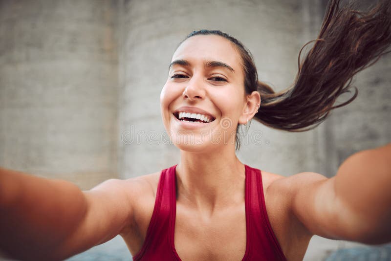 Selfies Are Still My Favourite Sport Cropped Portrait Of An Attractive