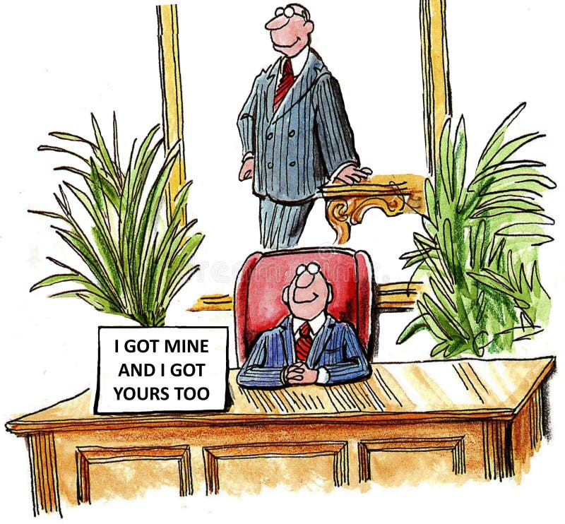 Cartoon Selfish Stock Illustrations – 210 Cartoon Selfish Stock ...