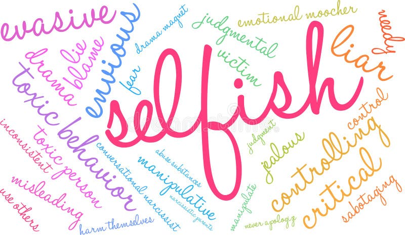 Selfish Behavior Stock Illustrations – 506 Selfish Behavior Stock ...