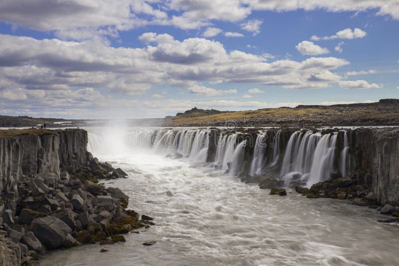 Selfoss Waterfall, Iceland stock image. Image of outdoor - 14452625