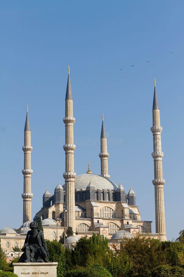 Selimiye Moschee stockbild. Bild von moslems, berühmt - 28539565