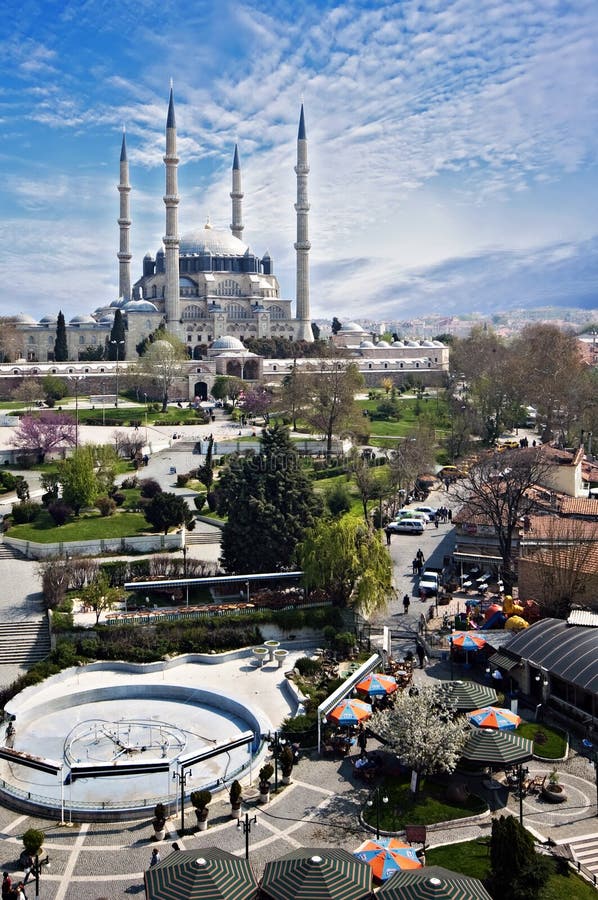Selimiye Mosque stock photo. Image of traditional, ottoman - 14739402