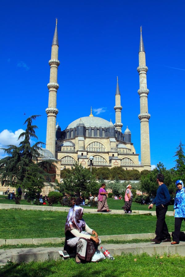 Selimiye Mosque editorial image. Image of pray, modern - 24473055