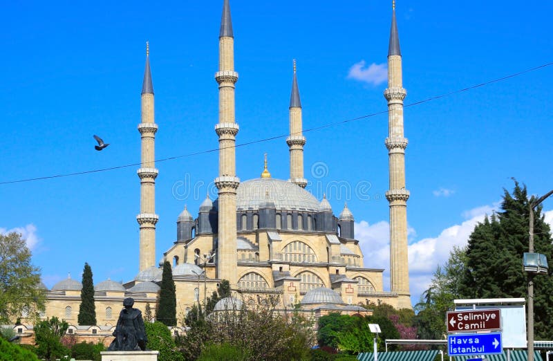 Selimiye Mosque stock image. Image of travel, historic - 24473153