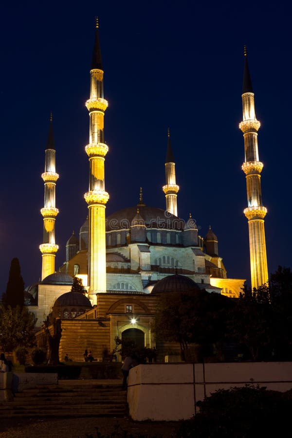 Dome of Selimiye Mosque stock image. Image of sinan, muslim - 28388053