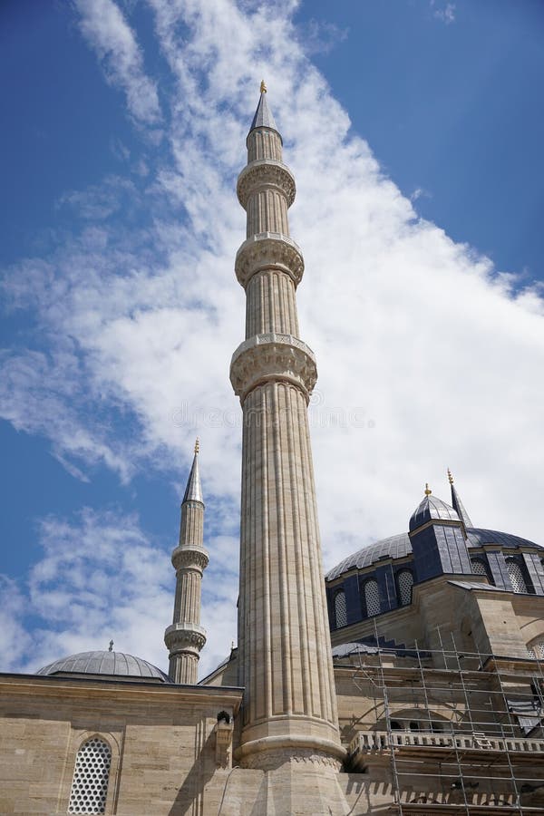 Selimiye Mosque in Edirne, Turkiye Stock Image - Image of cami, turkiye ...