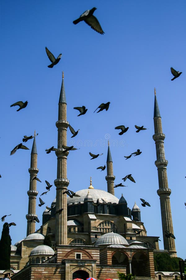 Selimiye Mosque, Edirne, Turkey Stock Photo - Image of monument, edirne ...