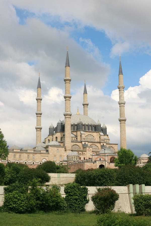 Selimiye Mosque stock photo. Image of traditional, ottoman - 14739402