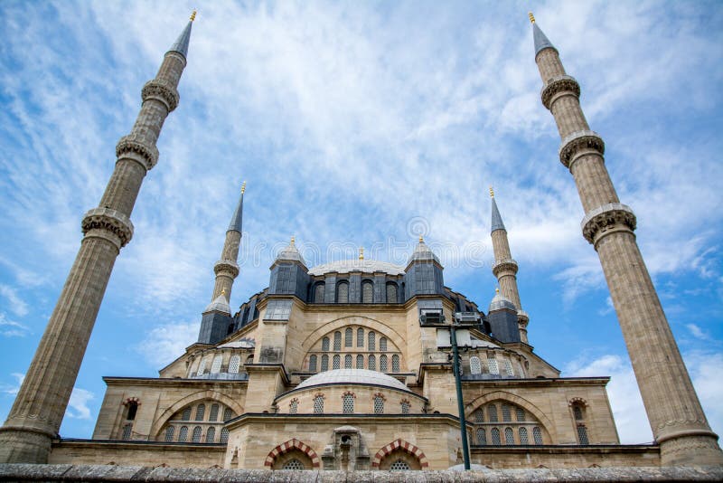 Selimiye Mosque stock photo. Image of minaret, selimiye - 71550132