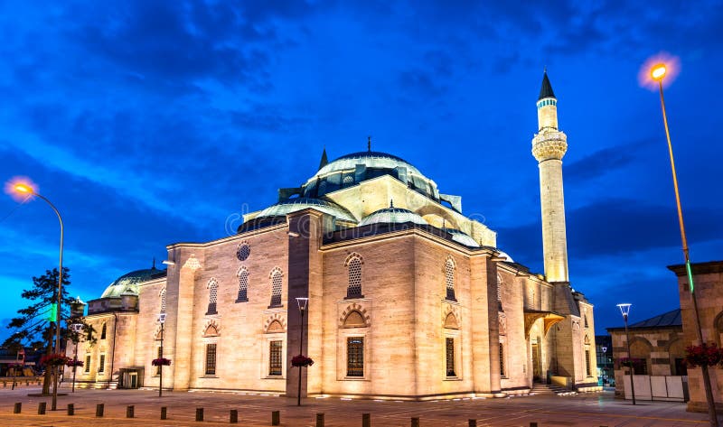 Selimiye Mosque in Konya, Turkey Stock Image - Image of city, islamic ...