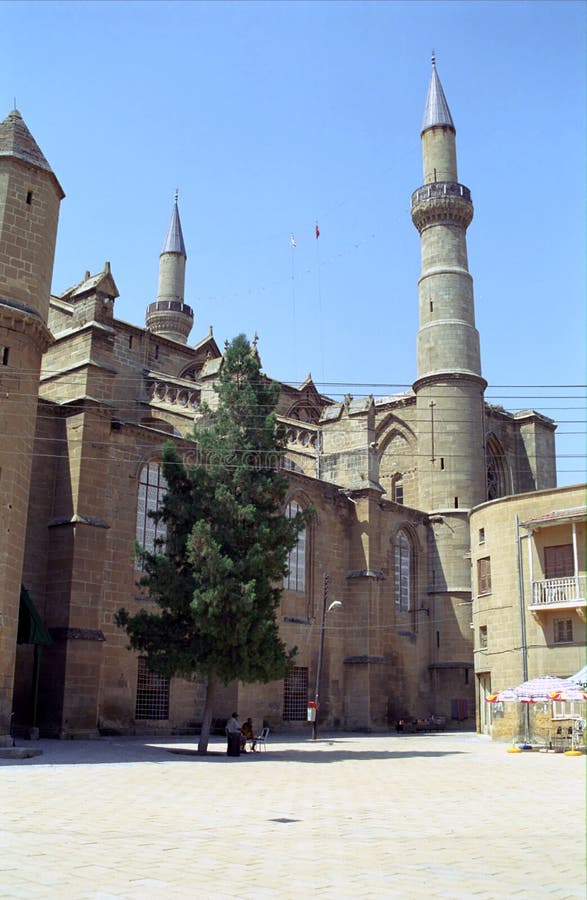 Selimiye Mosque, Lefkosa, Northern-Cyprus Editorial Image - Image of ...