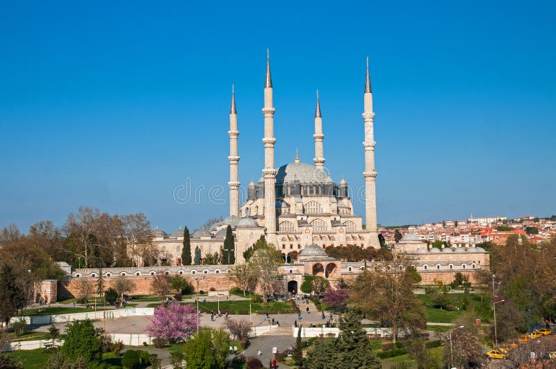 Selimiye Mosque stock photo. Image of traditional, ottoman - 14739402