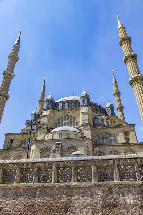 Selimiye Mosque, Travel in Turkey Stock Image - Image of landscape ...