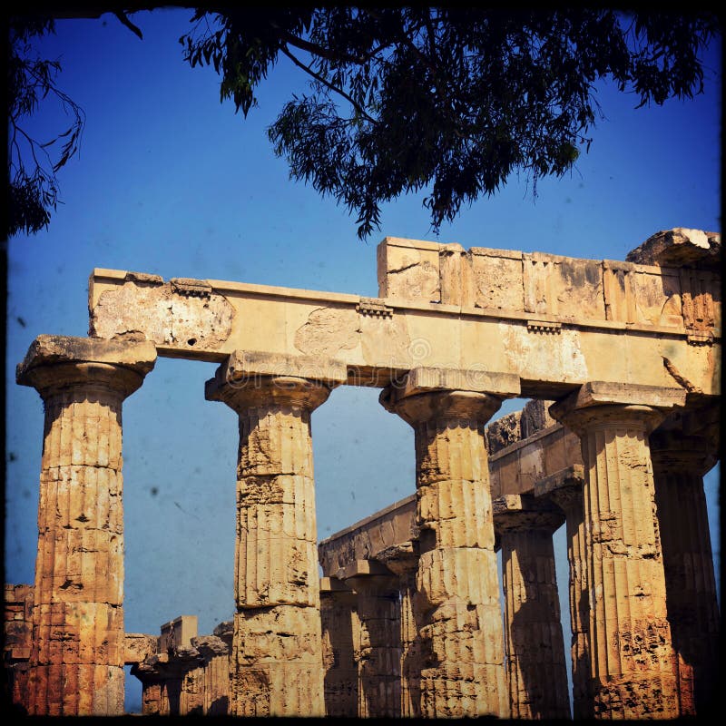 Selinunte stock photo. Image of spring, selinunt, italy - 41177586