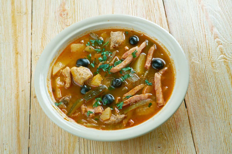 Seljanka de la carne imagen de archivo. Imagen de rusia - 80495495