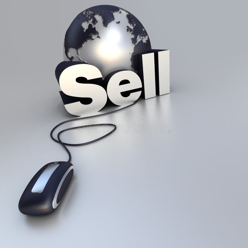 Sell stock illustration. Illustration of international - 11914497