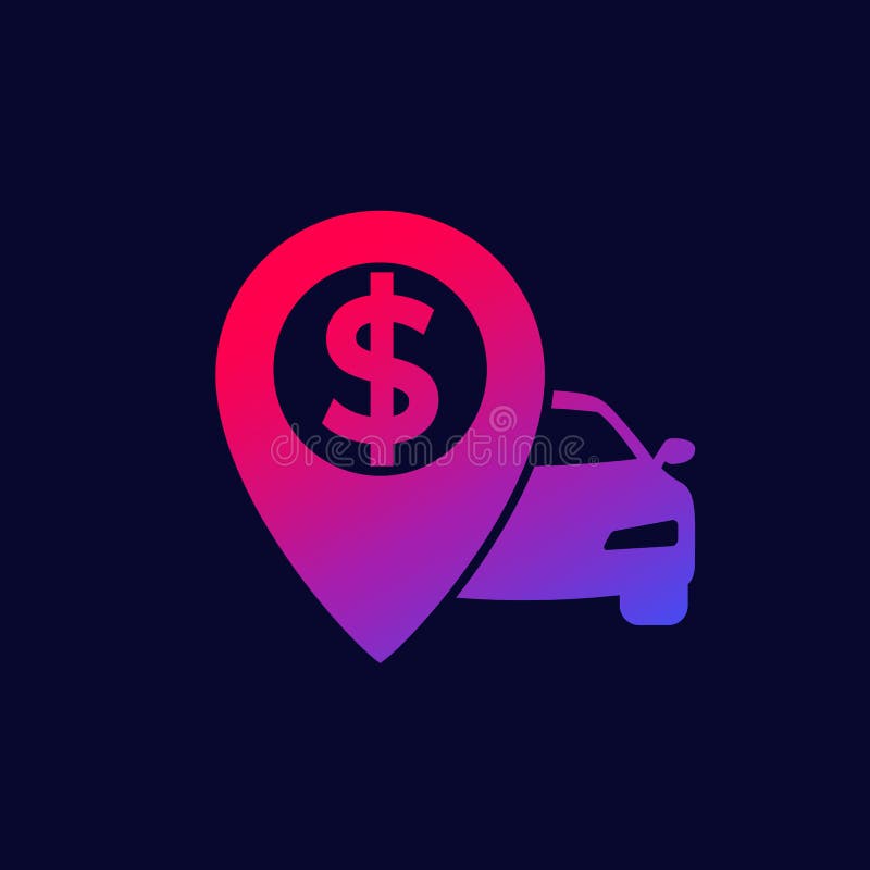 Sell a Car or Car Dealership Vector Logo Stock Vector - Illustration of ...