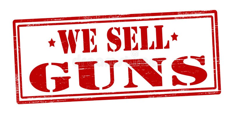 Keep Guns away from Kids stock illustration. Illustration of attention ...