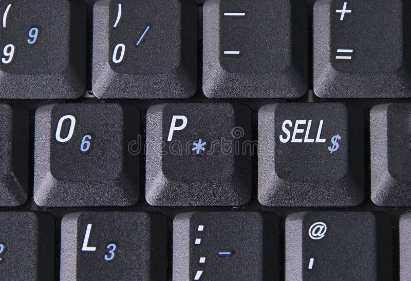 Sell key. stock image. Image of keys, type, trade, sale - 485551