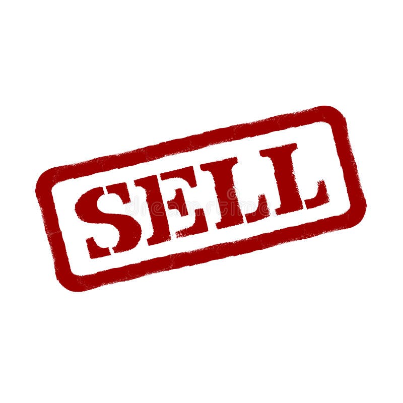 Sell Vector Icon Sign Symbol Stock Vector - Illustration of internet ...