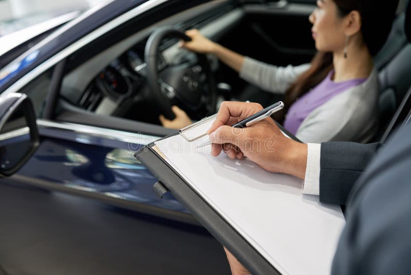 Selling car stock image. Image of document, contract - 113847521