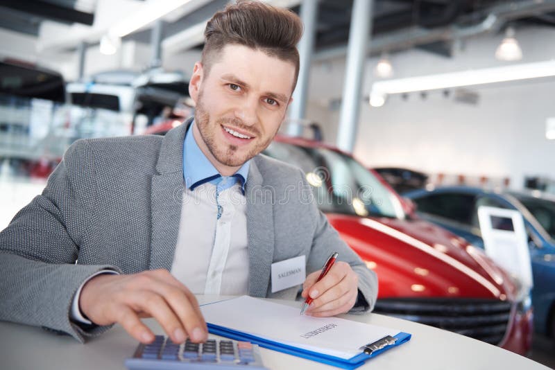 Selling cars stock image. Image of salesman, selling - 89122111