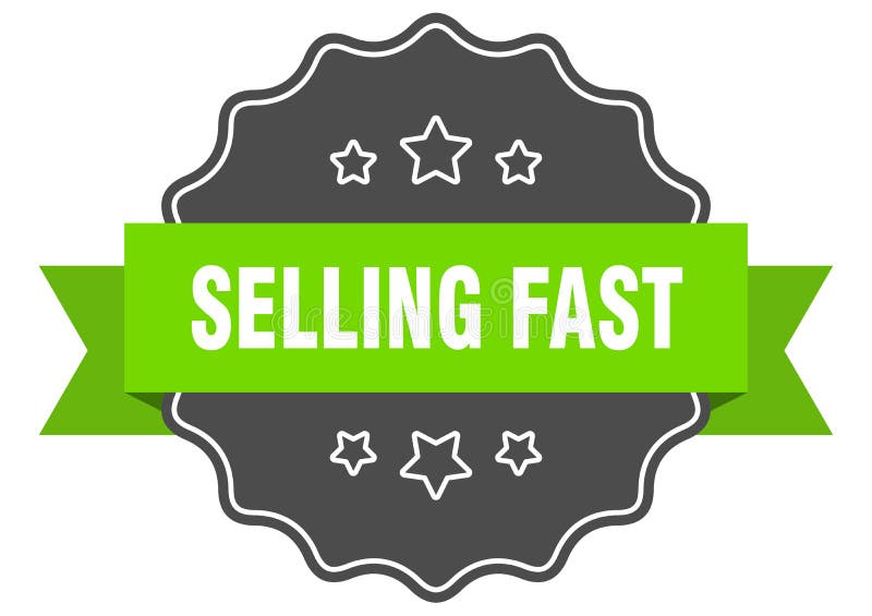Selling Fast Sticker. Selling Fast Square Sign Stock Vector ...