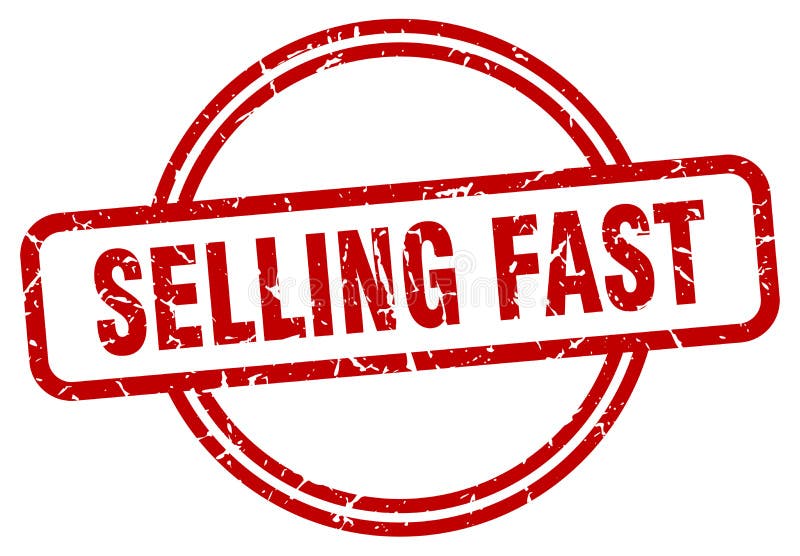 Selling Fast Stamp. Selling Fast Round Grunge Sign Stock Vector ...
