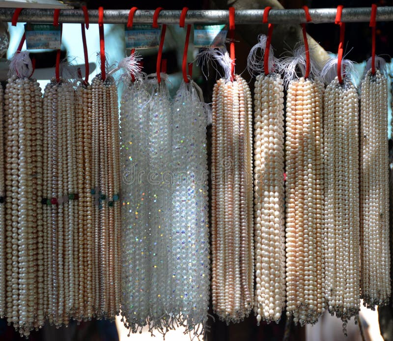 Selling Pearls, China, Hainan Island Editorial Photography - Image of ...