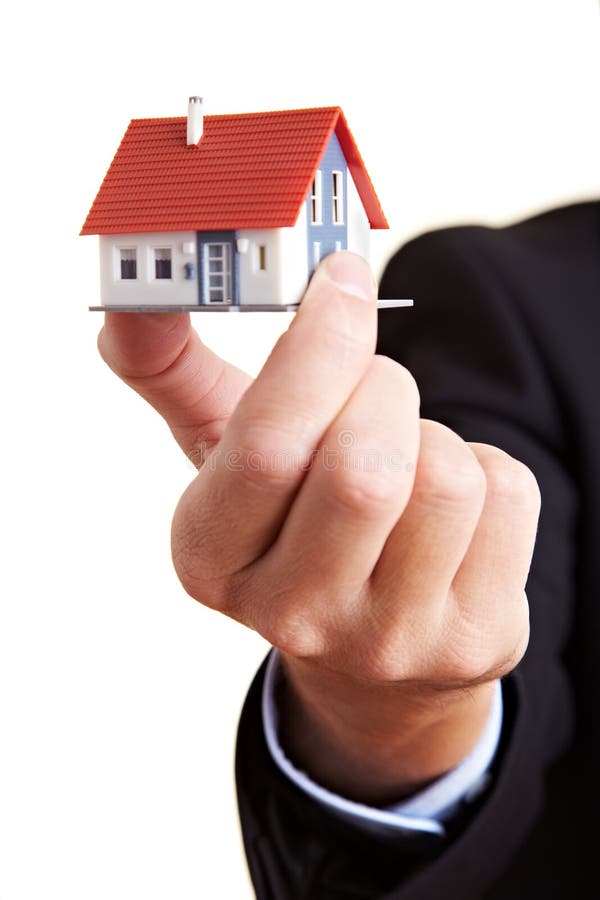 Selling real estate stock image. Image of people, imagine - 18456889