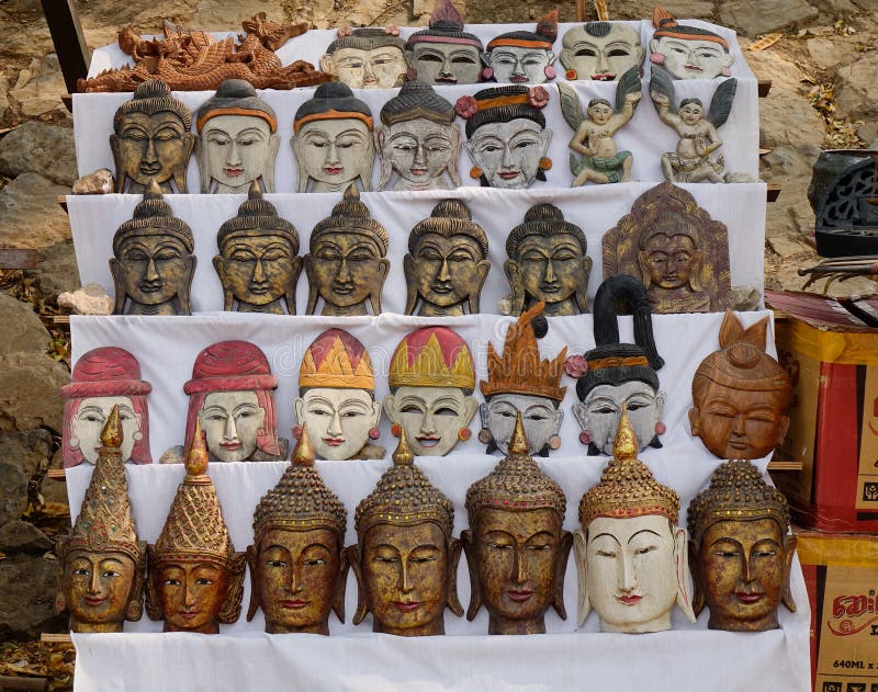 Souvenirs from Myanmar editorial image. Image of products - 71017675