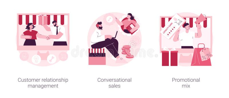 Selling Strategy Abstract Concept Vector Illustrations. Stock Vector ...