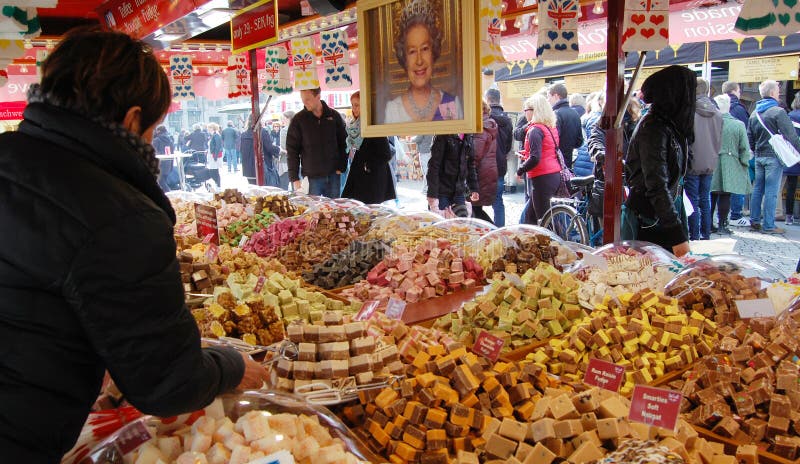 Selling Truffles in the Market Editorial Stock Image - Image of powder ...