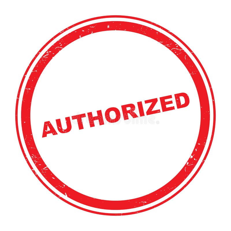 Autorizado Ilustraciones Stock, Vectores, Y Clipart – (10,657 ...